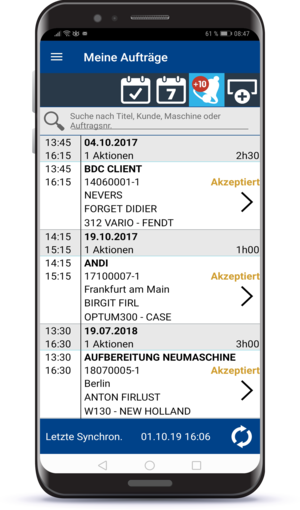 IRIUM SOFTWARE präsentiert die neue Version von iMob Service